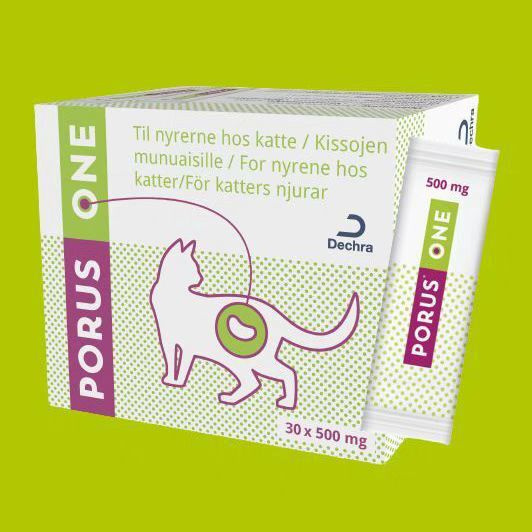 Dechra Porus One Метаболический адсорбент почек кошки CRI/CKD купить на ...
