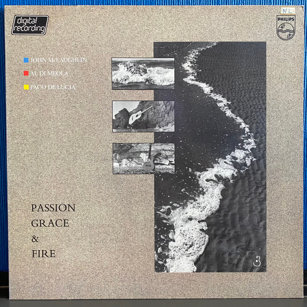 John McLaughlin. Al Di Meola, Paco De Lucia. Passion, Grace & Fire. EX+ ...