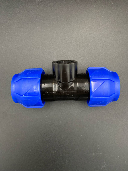 Тройник компрессионный переходной ПНД с ВР 25x1/2"x25 VALFEX купить на OZON по низкой цене ...