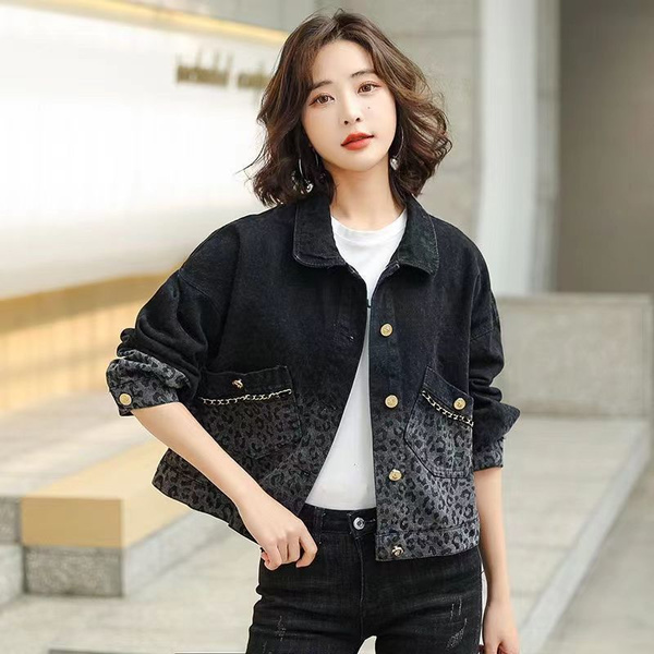 Куртка Женский YIFU HOME черный, серый лацканы Ткань, Хлопок, размер 56 Демисезон Китай купить c ...