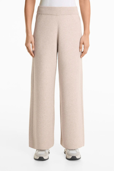 Брюки Женский Oysho розовый Полиэстер Повседневный, размер 42, 44 Эластичная свободный На любой ...