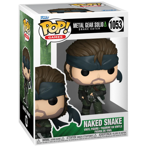 Фигурка коллекционная Funko POP! Games Metal Gear Solid 3 Naked Snake ...