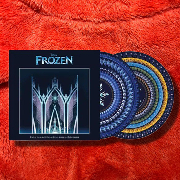 Цветной винил Frozen / Холодное сердце OST LP (США, Limited Zoetrope ...