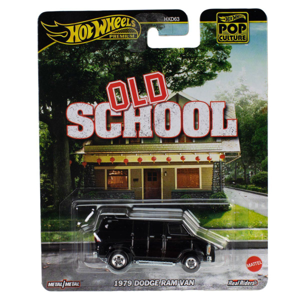 Машинка Mattel Hot Wheels HXD63 (OLD SCHOOL)1979 Dodge Ram Van купить ...