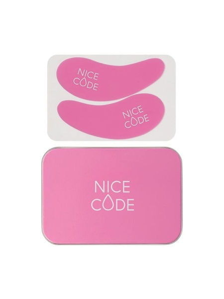Многоразовые патчи для глаз Nice Code, розовые, в футляре, 2 шт. купить на OZON по низкой цене ...