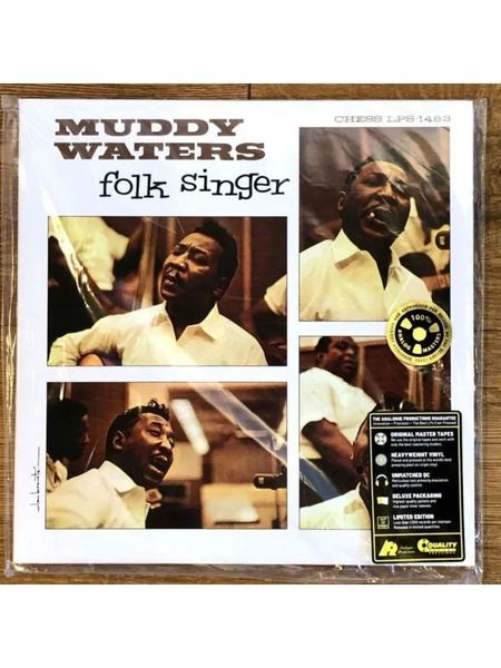 Виниловая пластинка Muddy Waters - Folk Singer 2 45 RPM,200 Gram Новый ...