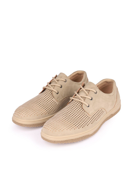 Полуботинки Мужской Instreet бежевый, размер 43 Лето 6 Без каблука Россия купить c доставкой на ...