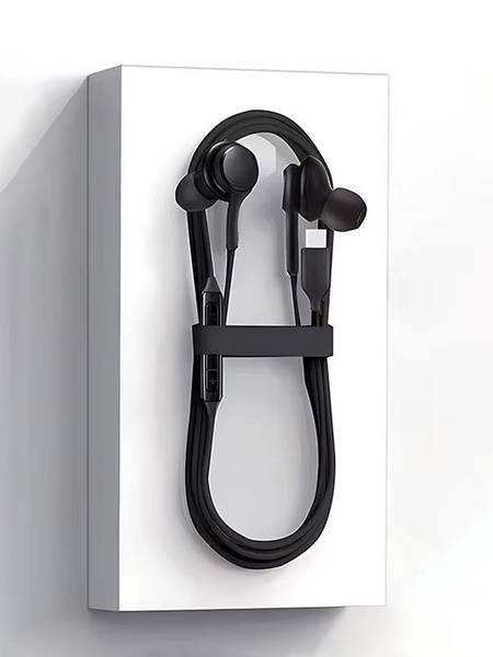 Характеристики Наушники проводные 3 5 мм Usb Type C черный матовый подробное описание товара