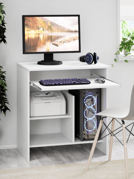 Компьютерный стол Компьютерный игровой стол с выдвижной полкой для ...