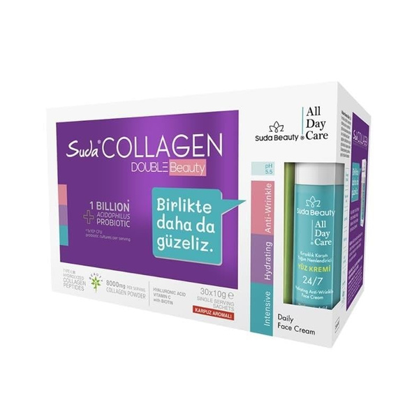 Вопросы и ответы о Suda Collagen Double Beauty Арбузный ...