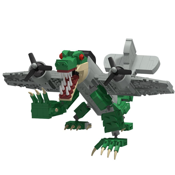 Конструктор Italian Brainrot /tung tung sahur ,Mutant Crocodile Bomber ...