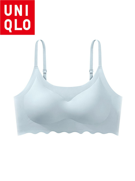 Бюстгальтер Женский Uniqlo бралетт, классическая чашка, размер 85A, 85B бежевый лайт Эластан ...