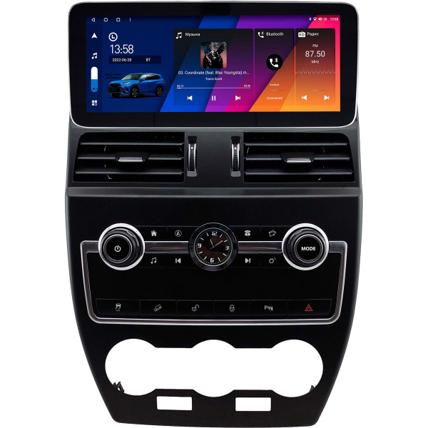 Штатная магнитола Land Rover Freelander 2 2006-2014 12.3 дюйма Canbox M ...