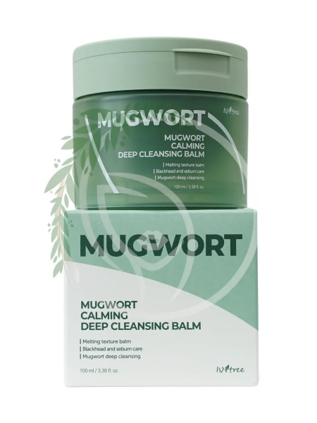 Isntree Успокаивающий очищающий бальзам с полынью Mugwort Calming Deep ...