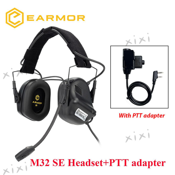 Электронные тактические наушники для защиты слуха EARMOR M32 MOD 4 ...