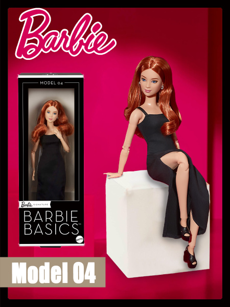 Барби,Шарнирная кукла,Mattel Barbie Basics Model 04 Collector Doll / Модная коллекционная кукла ...