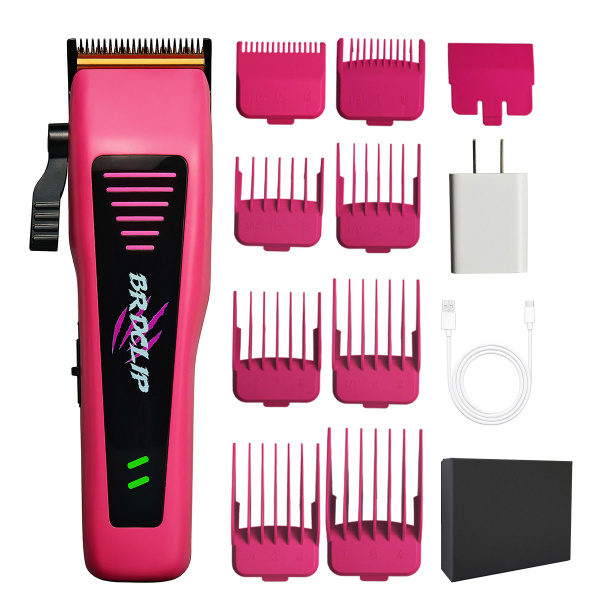 BRDCLIP Машинка для стрижки BRDCLIP Pink 6410 Clipper, розовый купить ...