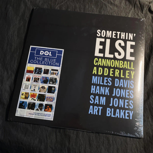 Виниловая пластинка Cannonball Adderley - Somethin Else, LP, Blue Vinyl ...
