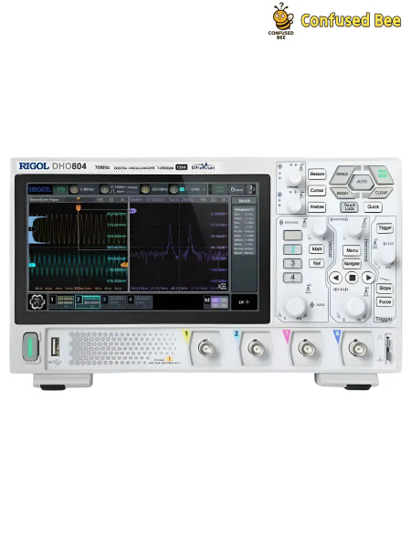 RIGOL DHO804 4-канальный цифровой с частотой 70 МГц, 12 бит, 1,25 GSa ...