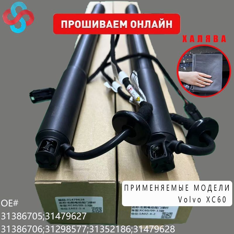 Комплект электропривод багажной двери Вольво ХС60 левый правый Volvo ...