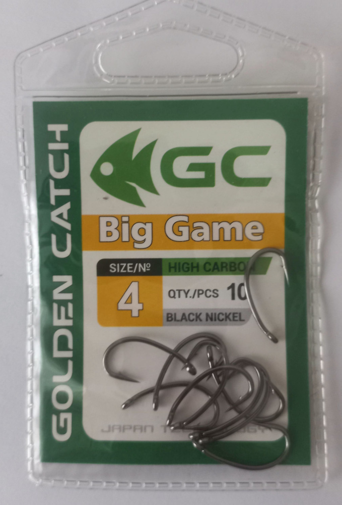 GOLDEN CATCH Крючок рыболовный - купить с доставкой по выгодным ценам в интернет-магазине OZON ...