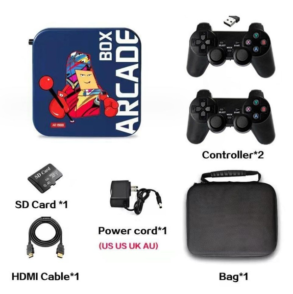Комплект Игровой Приставкa ARCADE BOX с Двумя Контроллерами и ...