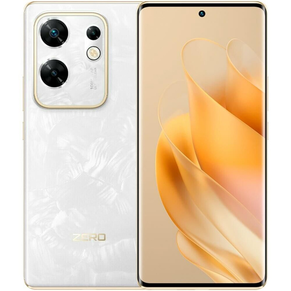 Смартфон Infinix Zero 30 4G 256 ГБ 8 ГБ Белый 6.78 OLED/AMOLED X6731B ...