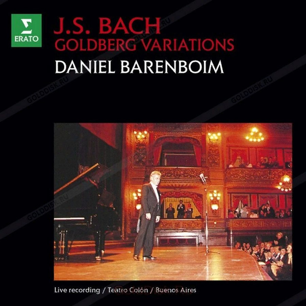 CD Диск CD Barenboim, Daniel. Bach: Goldberg Variations - купить по ...
