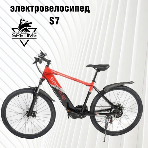 Электровелосипед SPETIME S7, 350Вт, 10Ah купить на OZON по низкой цене (1187309078)