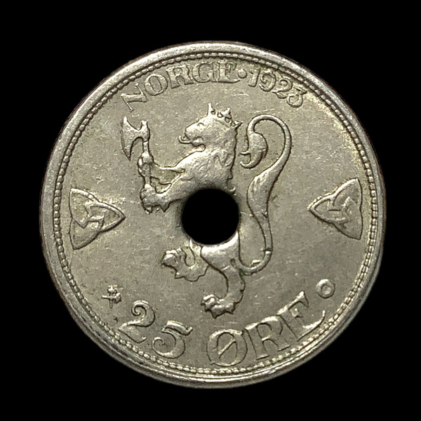 Монета Норвегия 25 эре 1923 года. Лев купить на OZON по низкой цене (1421724976)