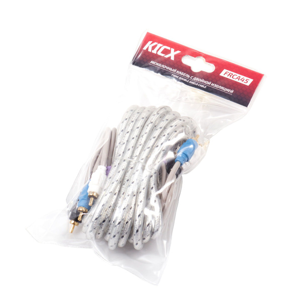 Межблочный кабель для подключения акустики Kicx FRCA45 (5 метров) - купить с доставкой по ...