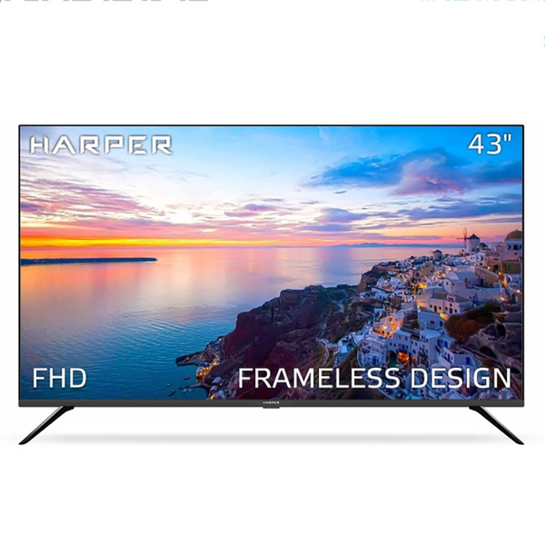 Harper Телевизор 43F661TS 43" Full HD, черный купить на OZON по низкой ...