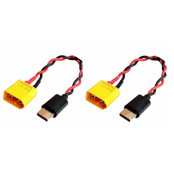 Входной кабель XT60 - Type-C - купить с доставкой по выгодным ценам в интернет-магазине OZON ...