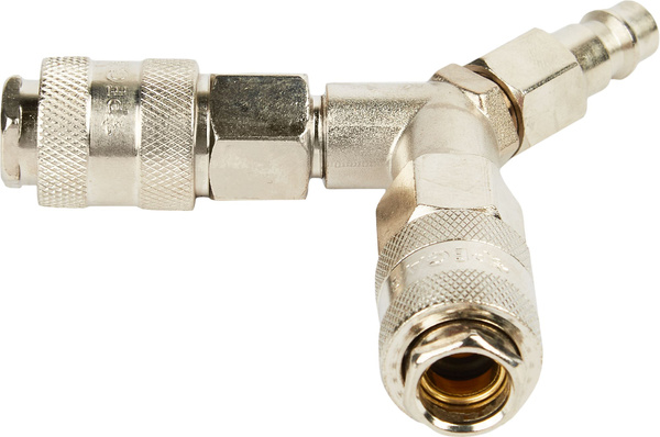 Разветвитель пневматический Pegas Pneumatic Y-образный со штуцером ...