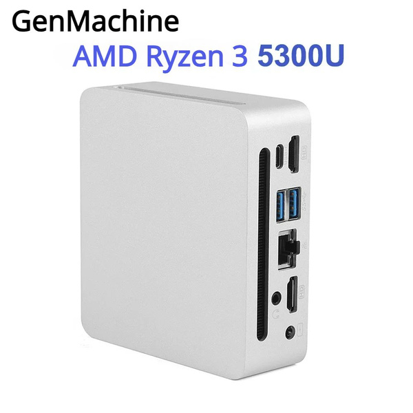 GenMachine Мини-ПК Ryzen 3 5300U (AMD Ryzen 3 5300U, RAM 32 ГБ, SSD ...