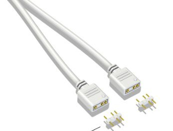 Разветвитель ARGB 5v 3 Pin на 2 разъёма / Сплиттер для ARGB подсветки ...