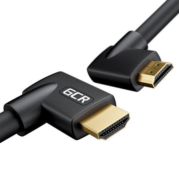 Кабель HDMI GCR GREEN CONE RETAIL HMAC1_Правый угол/Правый угол ...