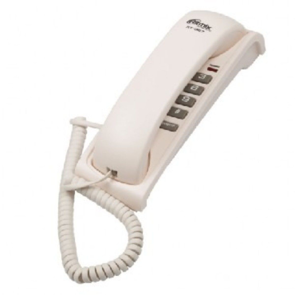 Телефон проводной RITMIX RT-007 WHITE - купить с доставкой по выгодным ...