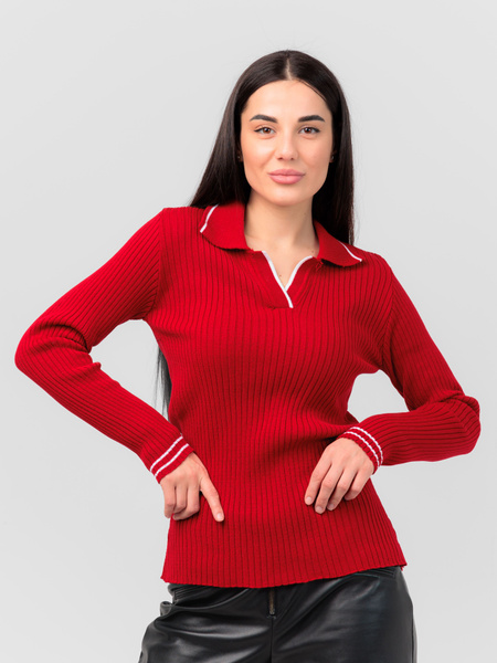 Поло Sali Moda, размер универсальный, цвет красный, Акрил 100% - купить по выгодной цене в ...