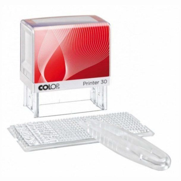 COLOP Standart Printer 30/1-Set Самонаборный штамп с персонализацией 5 ...