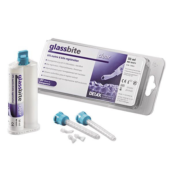Glassbite - материал для регистрации прикуса на основе A-силикона, стандартная упаковка, 50 мл ...