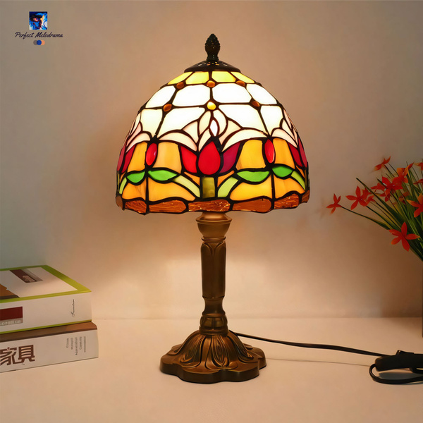Настольная Лампа Тиффани/Украшение интерьера/ретро-стиль,36cm купить на OZON по низкой цене ...