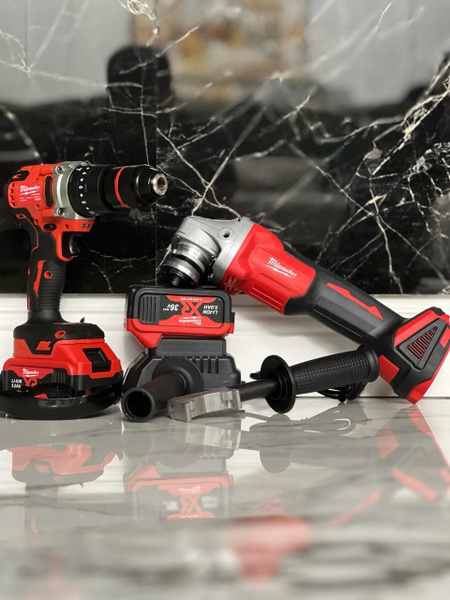 Milwaukee Дрель-шуруповерт, 36 В, 72 Нм, 2 АКБ - купить с доставкой по ...