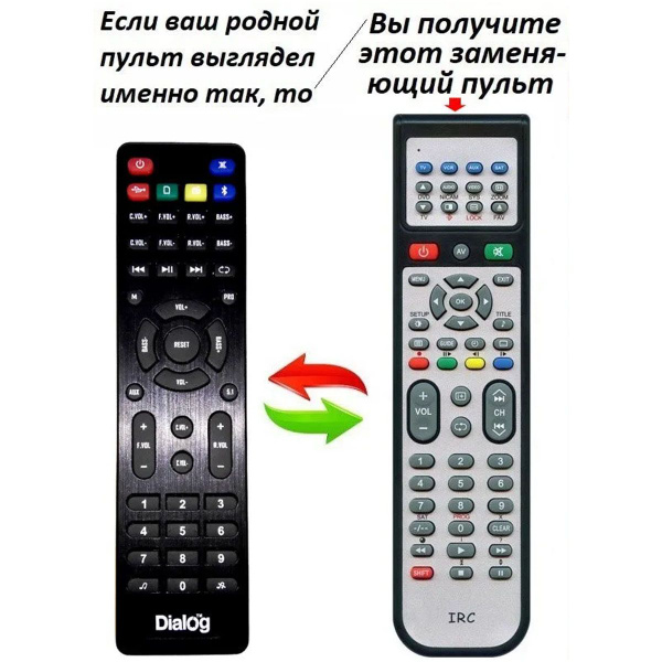 Заменяющий пульт для Dialog AP-540, AP-555 - купить с доставкой по ...
