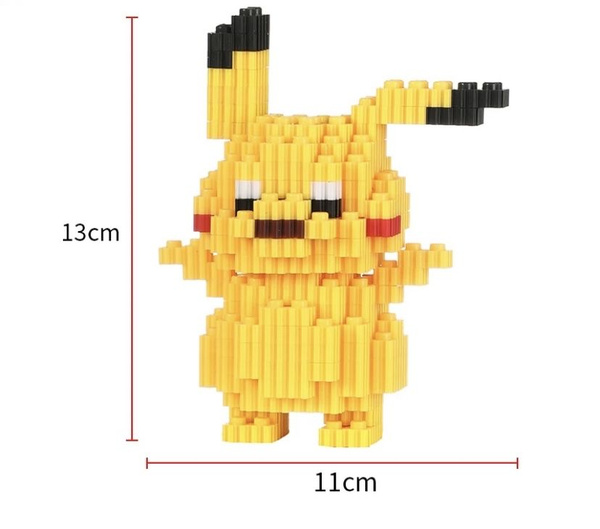 DUZ Magic Block 3Д конструктор из миниблоков "Пикачу" "Покемон" "Аниме ...