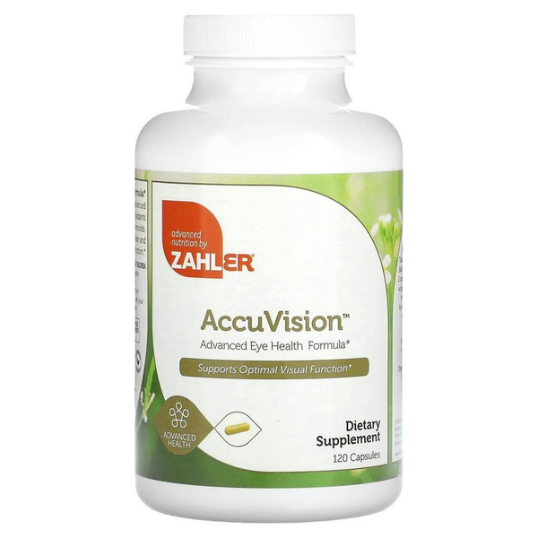 Пищевая добавка Zahler, AccuVision, улучшенная формула для здоровья ...