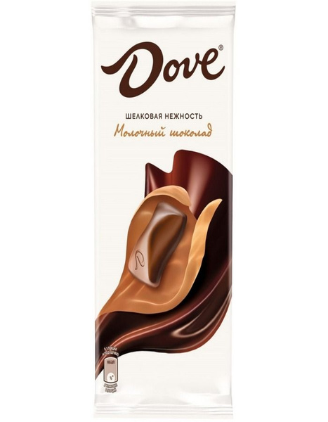 Шоколад Dove Молочный 90г 16шт - купить с доставкой по выгодным ценам в ...