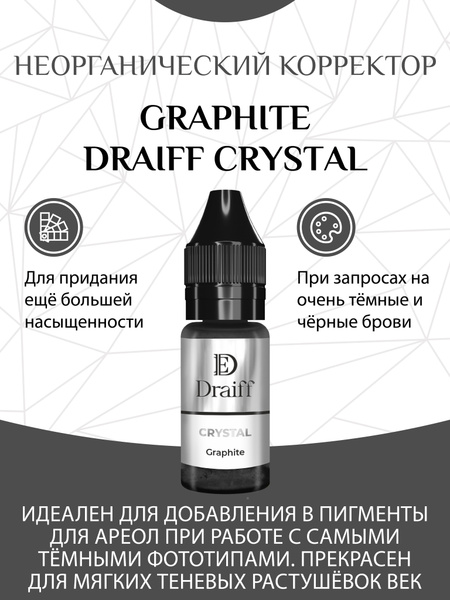 DRAIFF CRYSTAL неорганический пигмент - купить с доставкой по выгодным ...