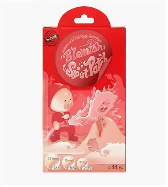 ELIZAVECCA .Точечные патчи от прыщей Witch Piggy Hell-Pore Blemish Spot ...