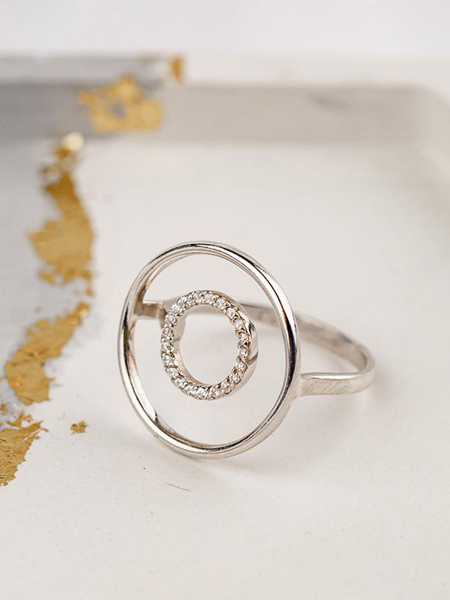 Pepela Jewelry Кольцо Серебро родированное 925 пробы - купить с ...